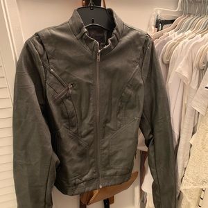 mine | Jackets & Coats | Leather Jacket | Poshmark